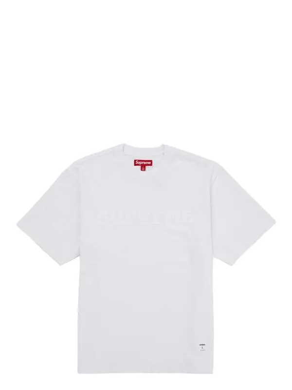 Supreme Collegiate Appliqué Short Sleeve Top - White