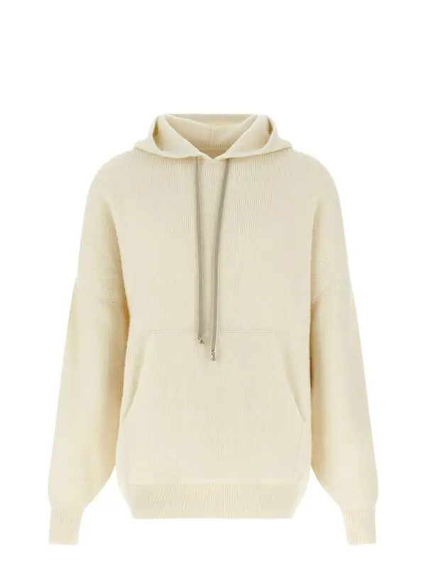 Rick Owens Hun Hoodie - White
