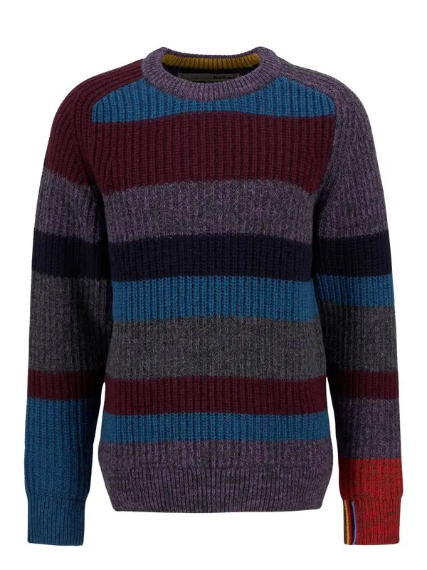 BARBOUR X PAUL SMITH Striped Roundneck Sweater - Multi