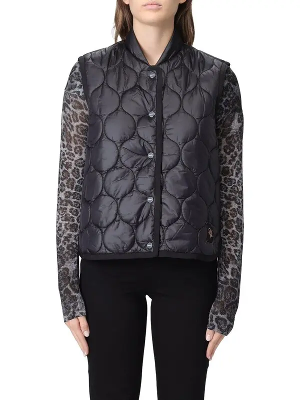 Liu Jo Quilted Waistcoat - Black