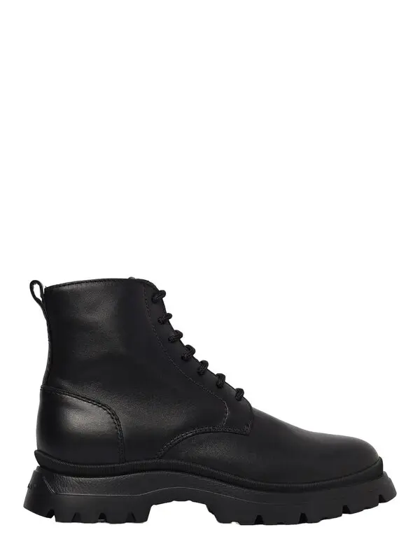 Hogan Lace Up Boot - Black