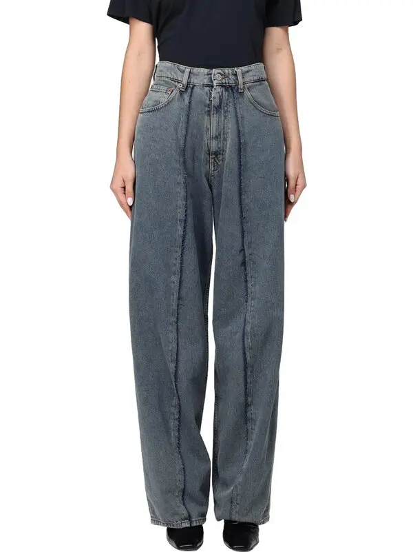 MAISON MARGIELA Wide Leg Jeans - Grey