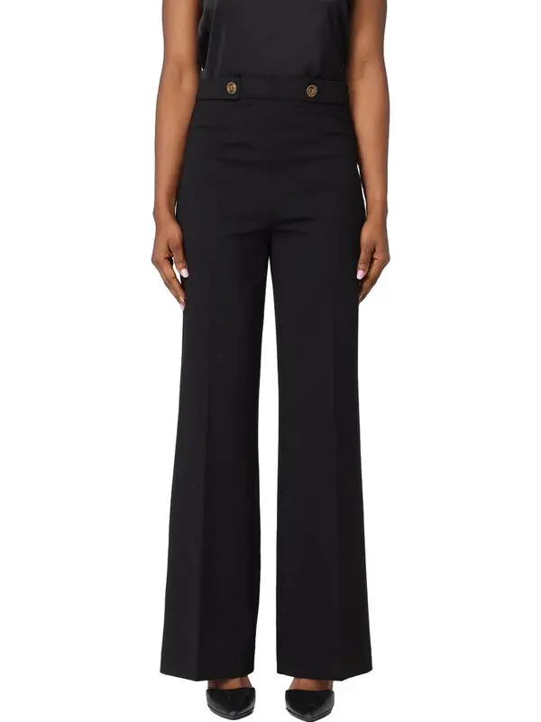 TWINSET Wide Leg Trousers - Black