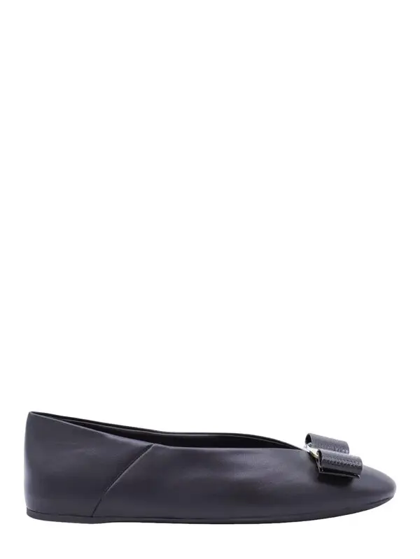 FERRAGAMO Ballerina Flat - Black