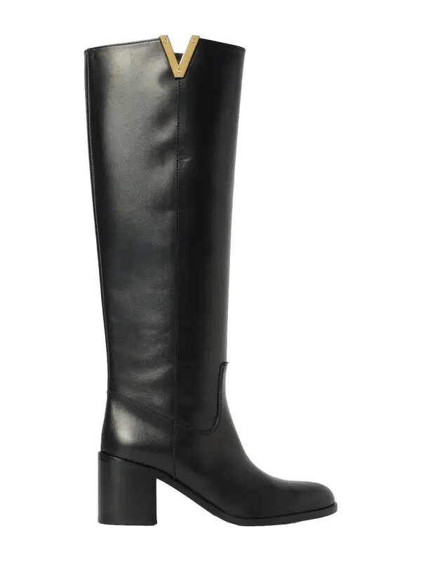 VIA ROMA 15 Knee High Boots - Black