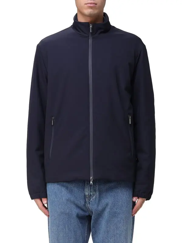 Paul & Shark Zip-up Coat - Blue