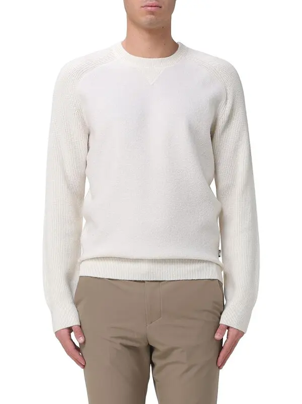 BOSS Pullover Sweater - White