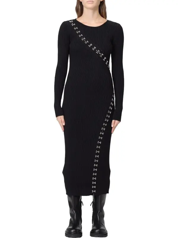 Patrizia Pepe Midi Dress - Black