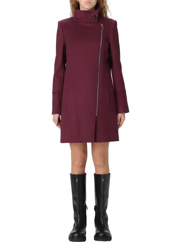 Patrizia Pepe Coat - Burgundy