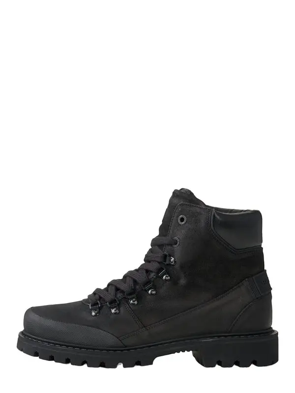 Bogner Mid Boots Helsinki With Spikes - Black