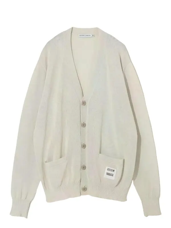 Undercover Zip-detailed Cardigan - Neutrals