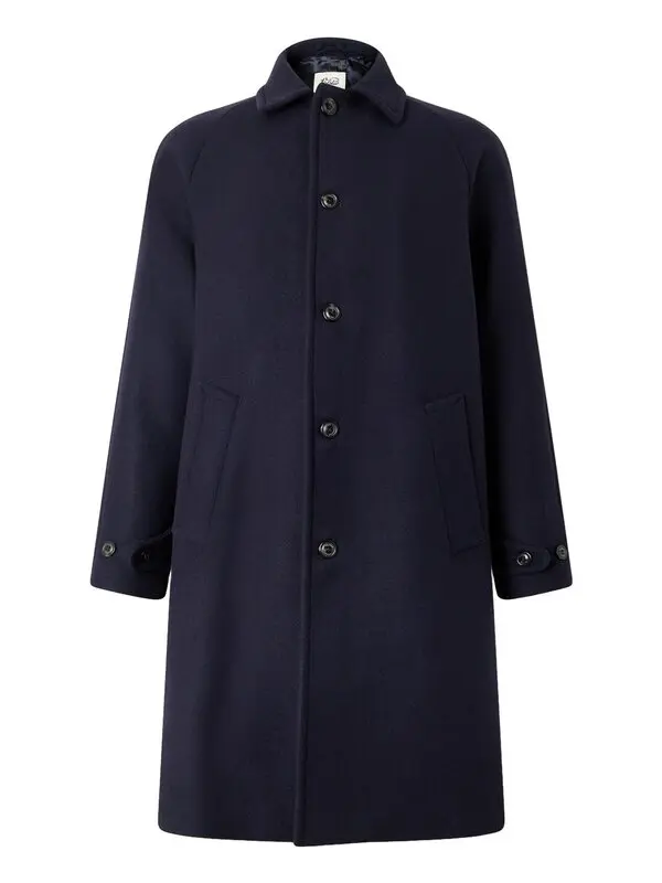 VALSTAR Vittorio Wool Coat - Blue