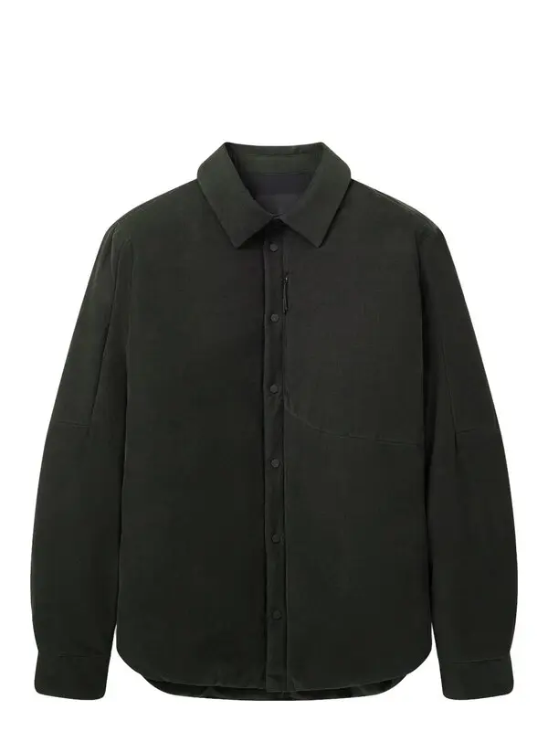 Sease Gate 2.0 Padded Cotton-corduroy Overshirt - Green