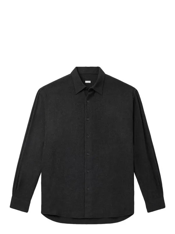 A.PRESSE Wool Shirt - Gray