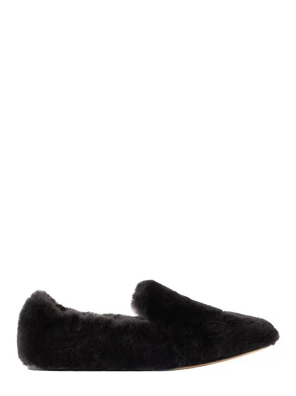 Le Monde Beryl Orlando Shearling Loafers - Brown