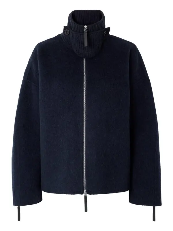 Proenza Schouler White Label Carina Wool-blend Jacket - Blue