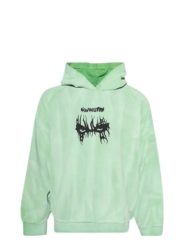 RIVINGTON ROI REBIS Bad Eyes Hoodie - Green