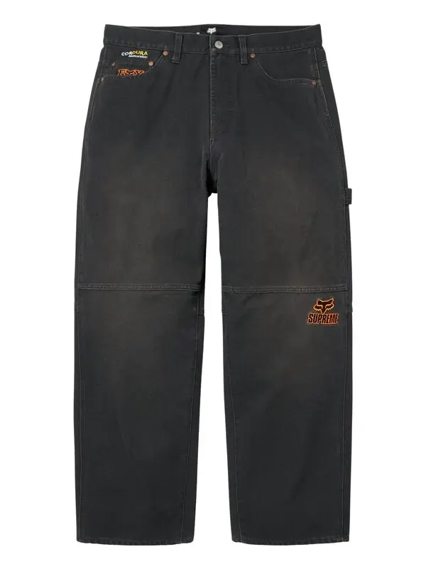 Supreme X Fox Racing Cordura Baggy Jean - Black