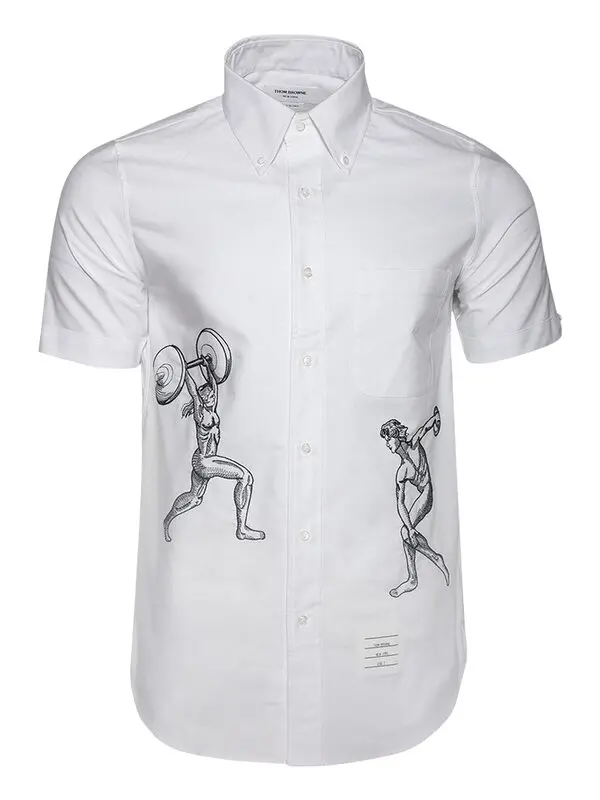 Thom Browne Olympic Athletes Shirt - White