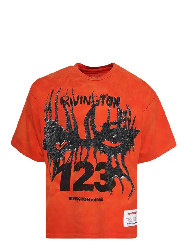 RIVINGTON ROI REBIS Bad Eyes Cva Tee - Red