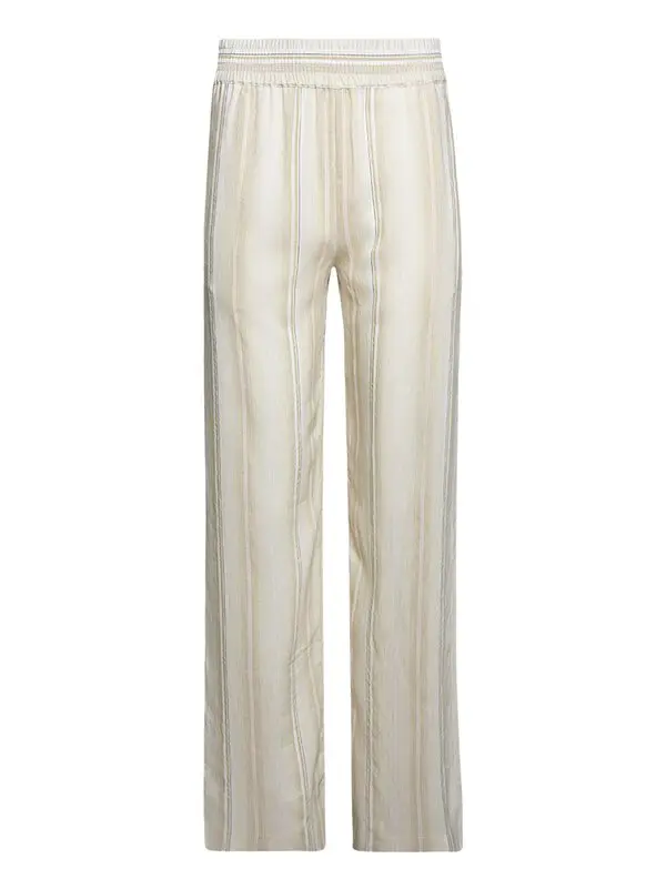 Victoria Beckham Pyjama Trouser - Green