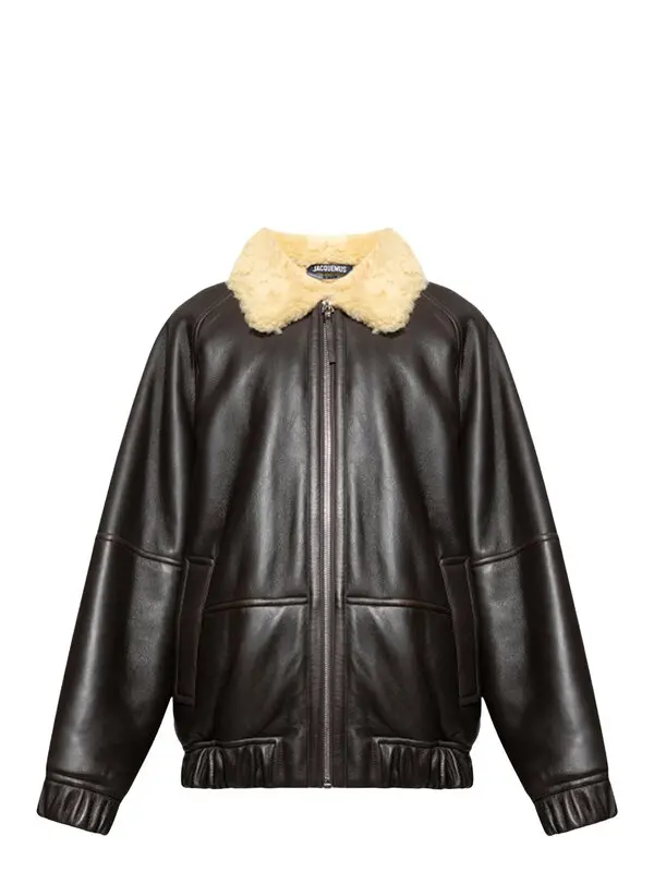 Jacquemus Le Bombardier Jacket - Brown