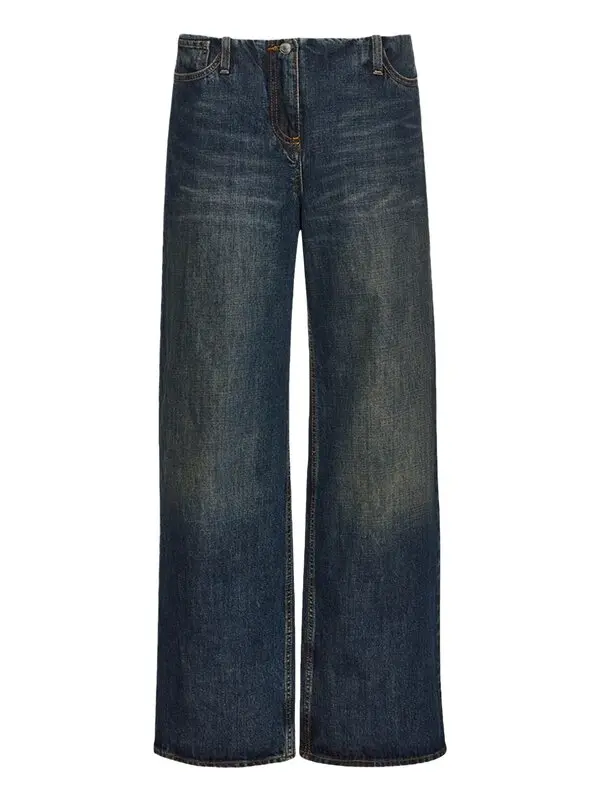 Magda Butrym Denim Pants - Blue