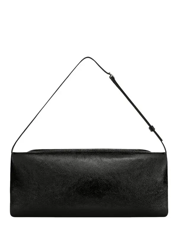 COURREGES Cuff Naplack Clutch - Black