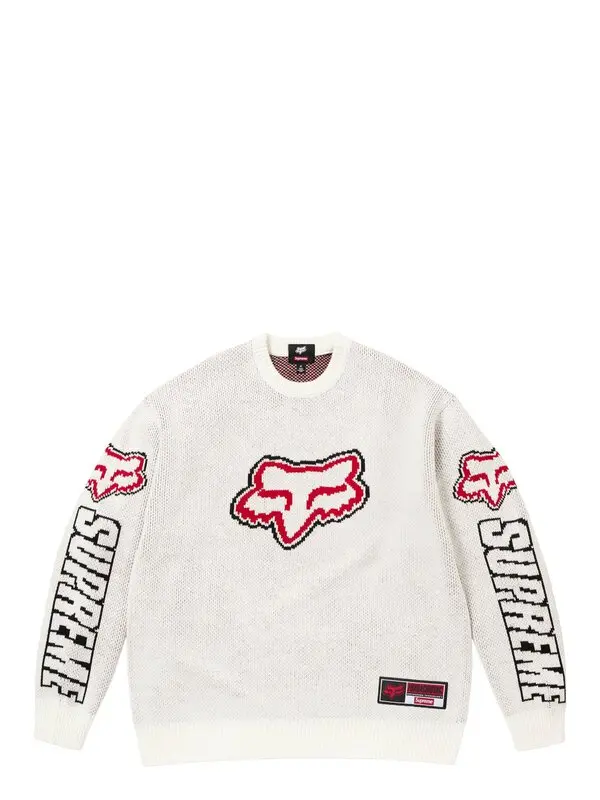 Supreme X Fox Racing Sweater - White