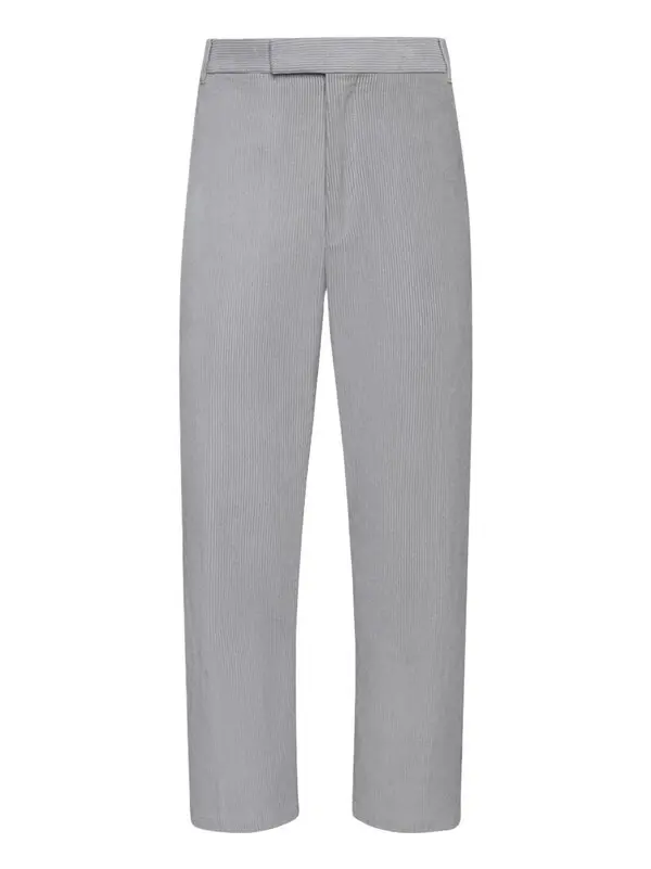 Thom Browne Unconstructed Straight Leg Trouser - Grey