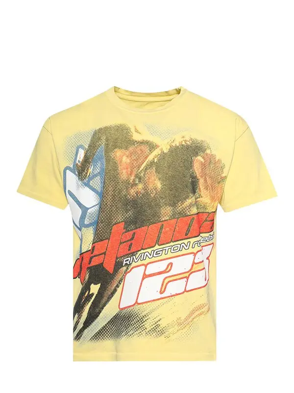 RIVINGTON ROI REBIS Meta-man Tee - Yellow