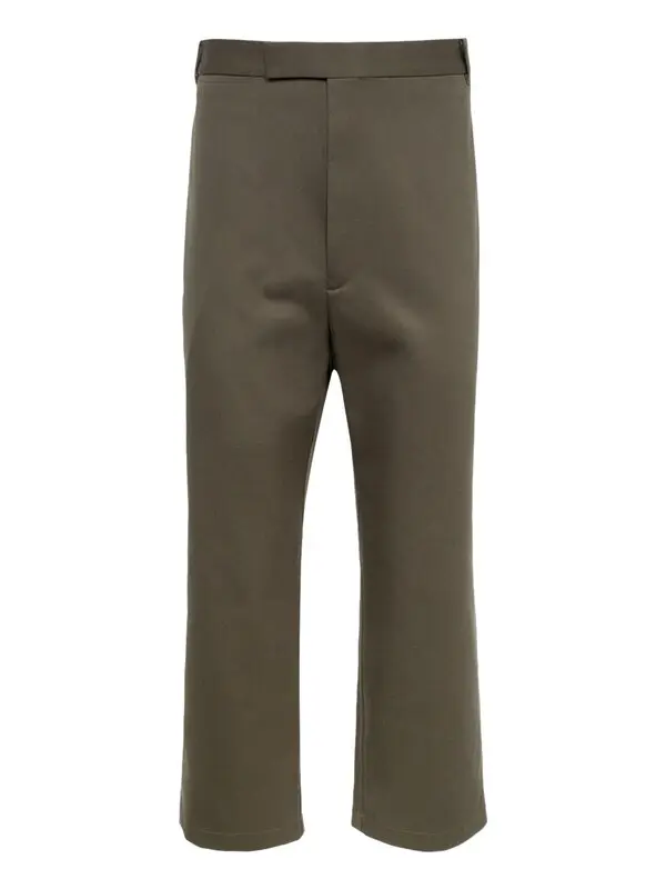 Thom Browne Single Welt Pocket Straight Leg Trouser - Green