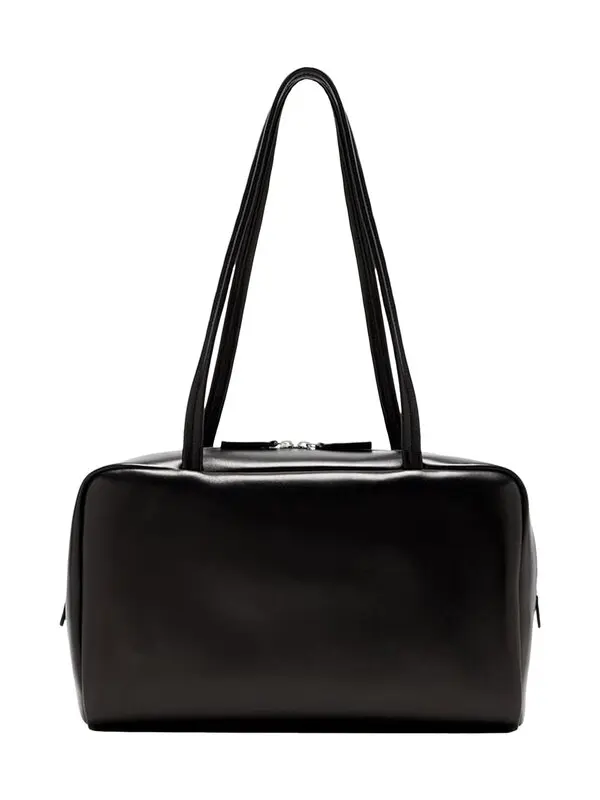 THE ROW Astra Bowling Handbag - Black