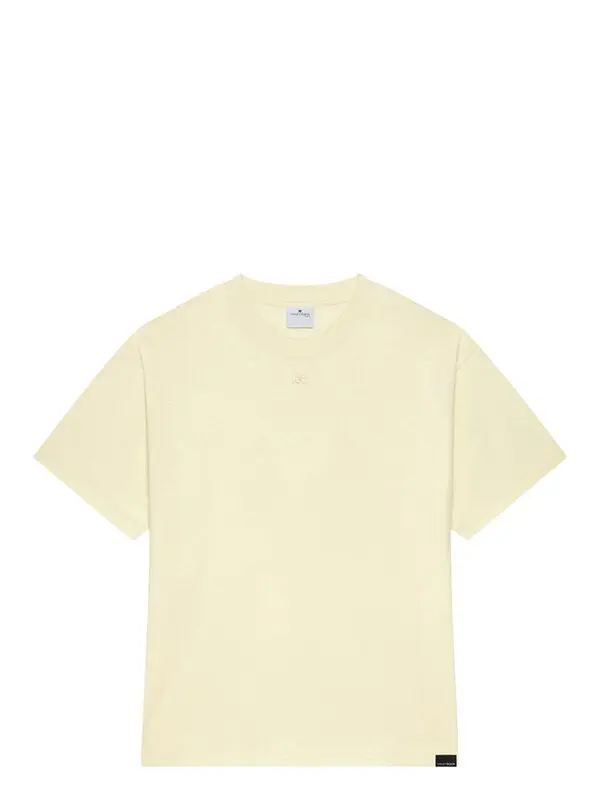 COURREGES Oversized T-shirt - Yellow