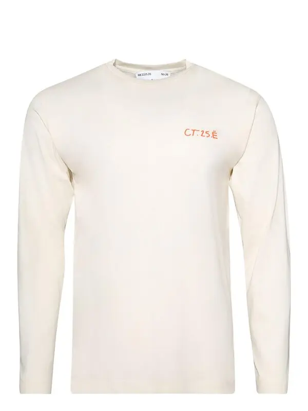 ETUDES Long-sleeve T-shirt - White