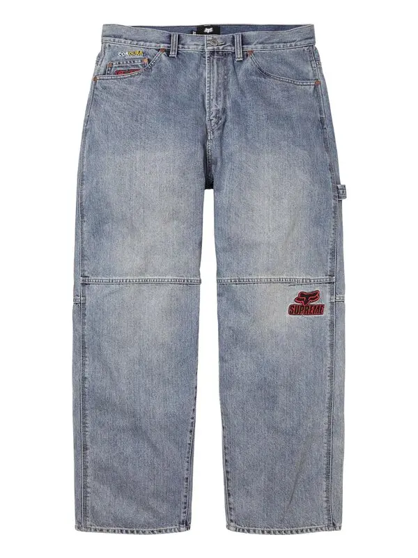 Supreme X Fox Racing Cordura Baggy Jean - Blue