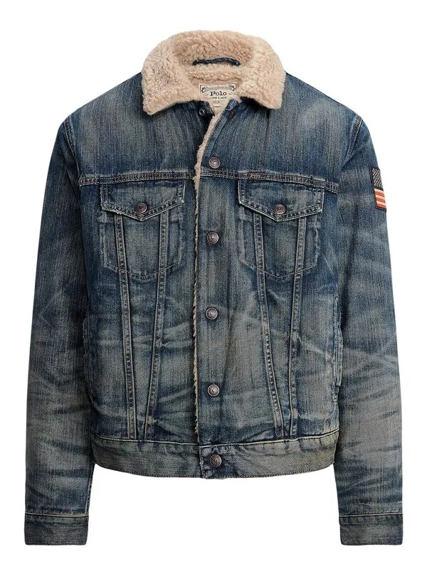 Polo Ralph Lauren Lined Trucker Jacket - Blue