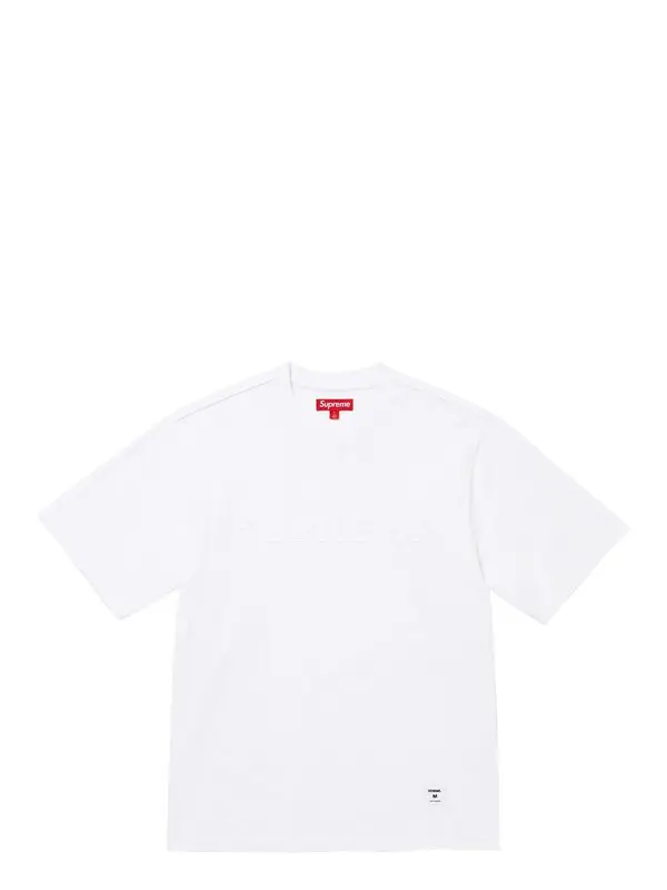 Supreme Collegiate Appliqué Short-sleeve Top - White