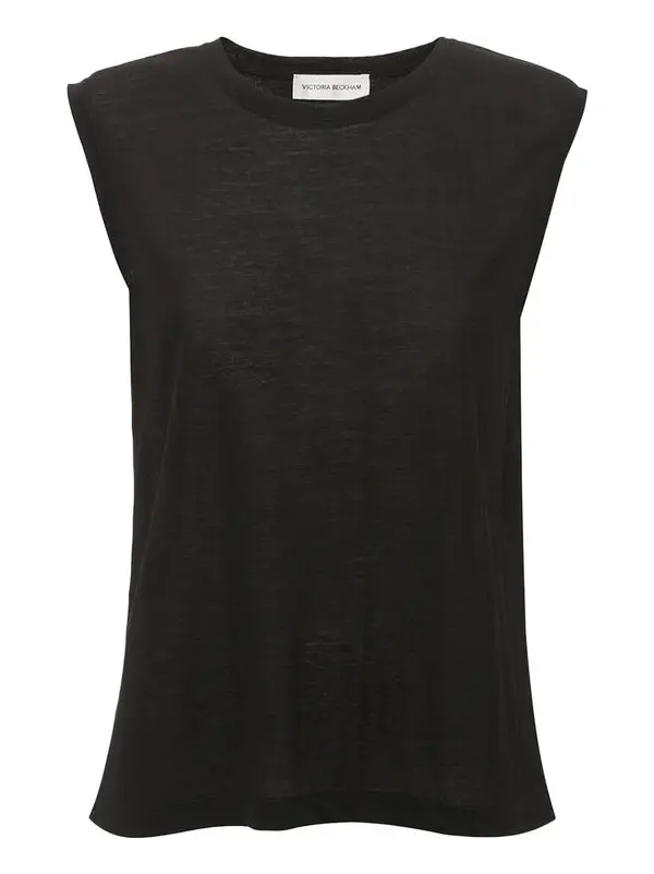 Victoria Beckham Muscle Tank - Black