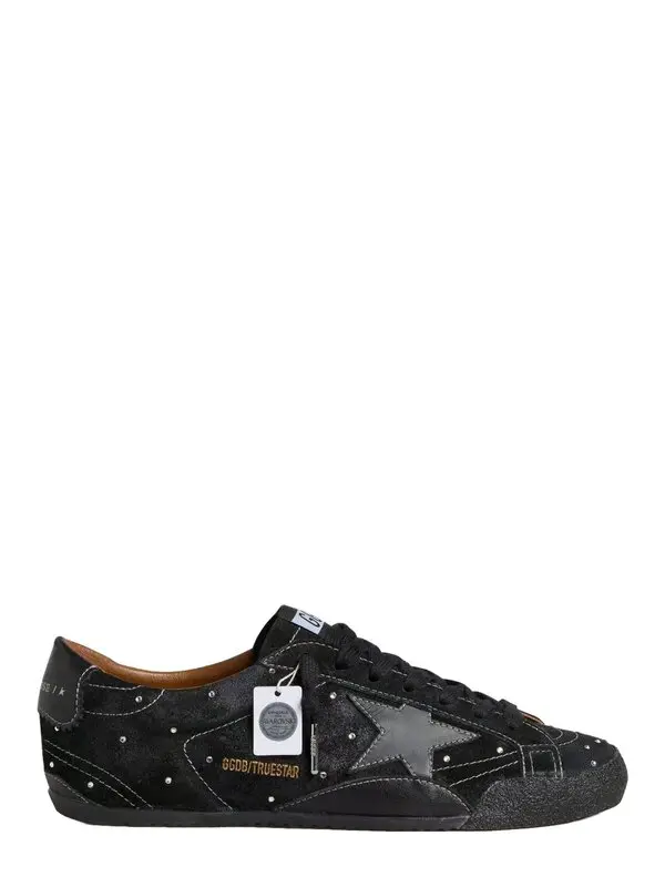 GOLDEN GOOSE True-star Crystal Sneakers - Black
