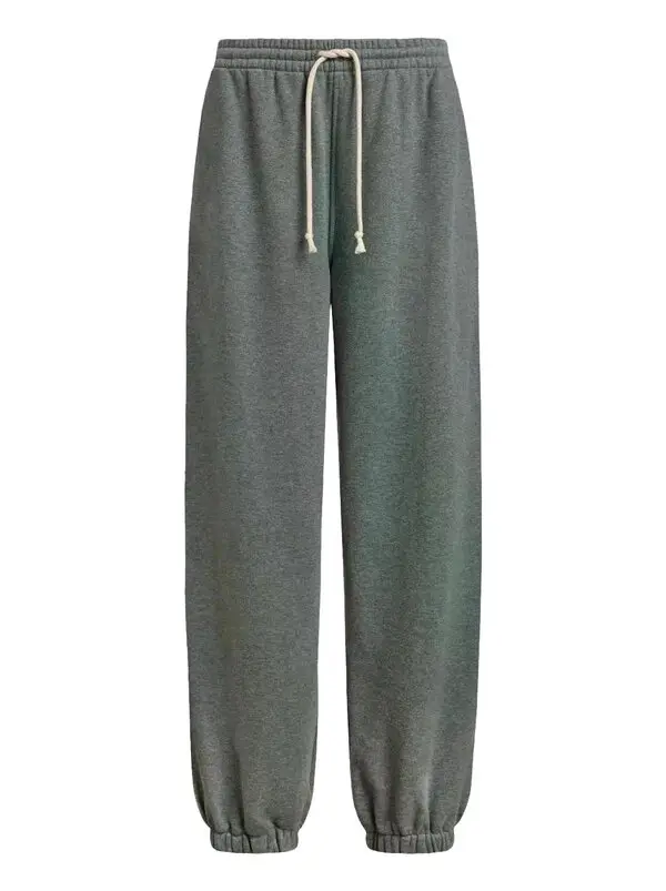 12 STOREEZ Drawstring Track Pants - Grey