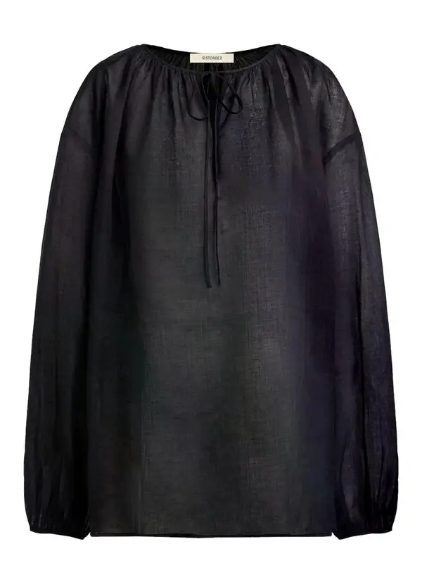 12 STOREEZ Rami Blouse - Black
