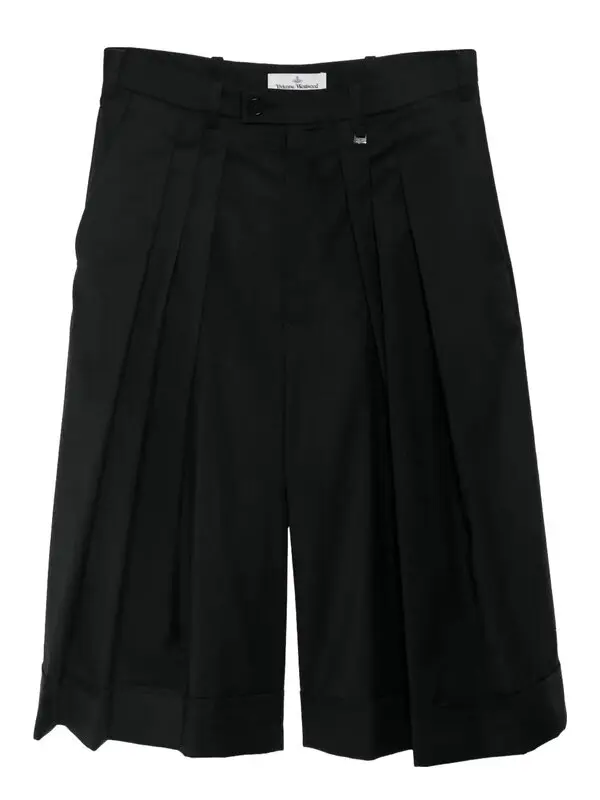 VIVIENNE WESTWOOD Pleated Trousers - Black