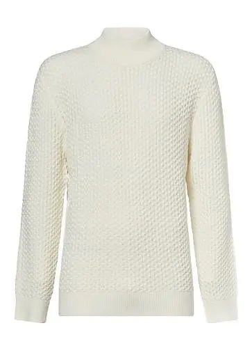 BELIER 3d Knitted Jumper - Ecru
