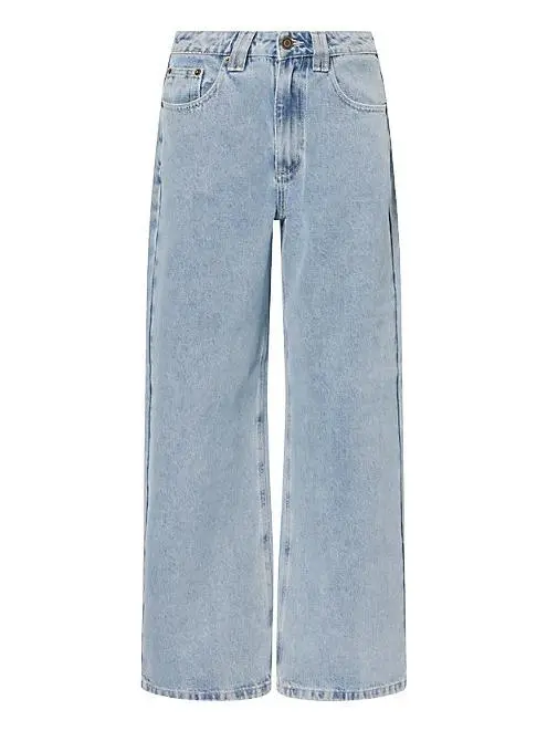 Dissh Reagan Wide-leg Denim Jeans - Light Blue