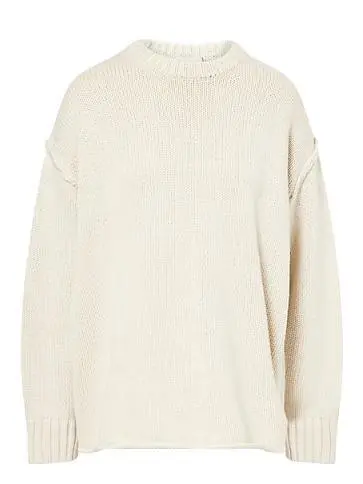 Dissh Cotton And Merino Wool Jumper - Plaster