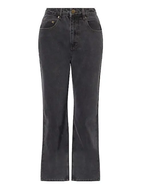 Dissh Noelle Boot-leg Denim Jeans - Black Rinse