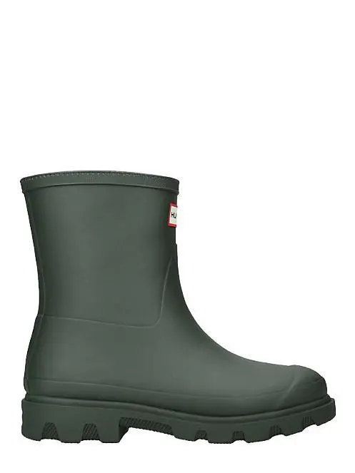 Hunter Downpour Short Wellington Boots - Khaki