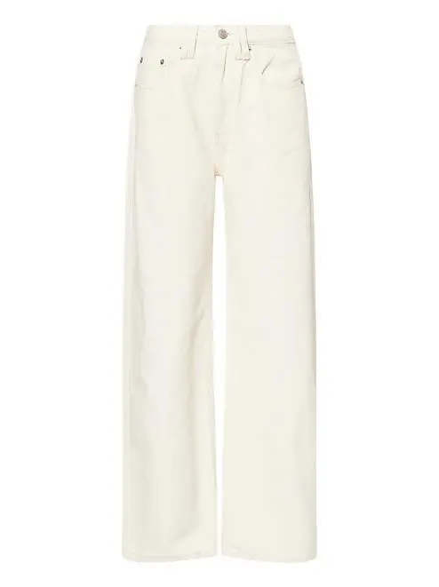 Dissh Wide-leg Denim Jeans - Cream