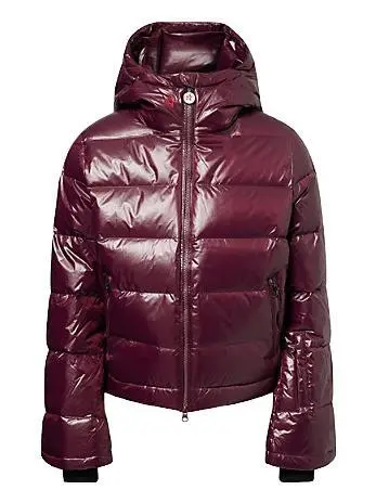 Perfect Moment Polar Flare Shell-down Ski Jacket - Burgundy